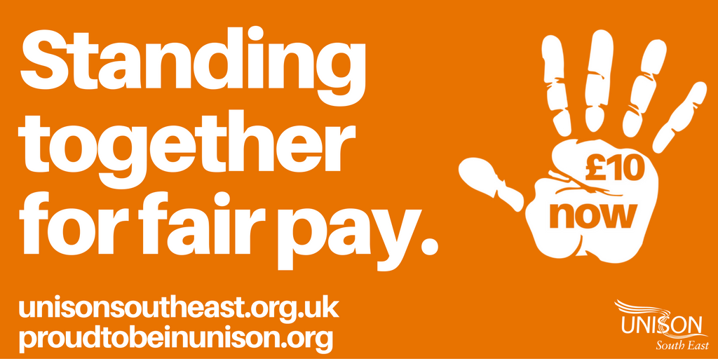 Region launches fair pay campaign | Article, News | News | UNISON South ...
