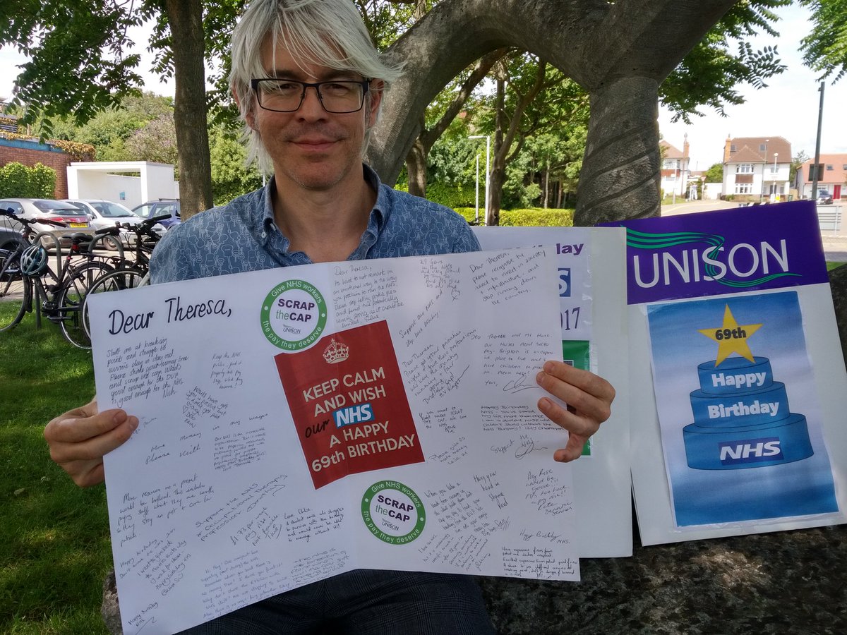 The Big NHS Birthday Bash! | Article | News | UNISON South East