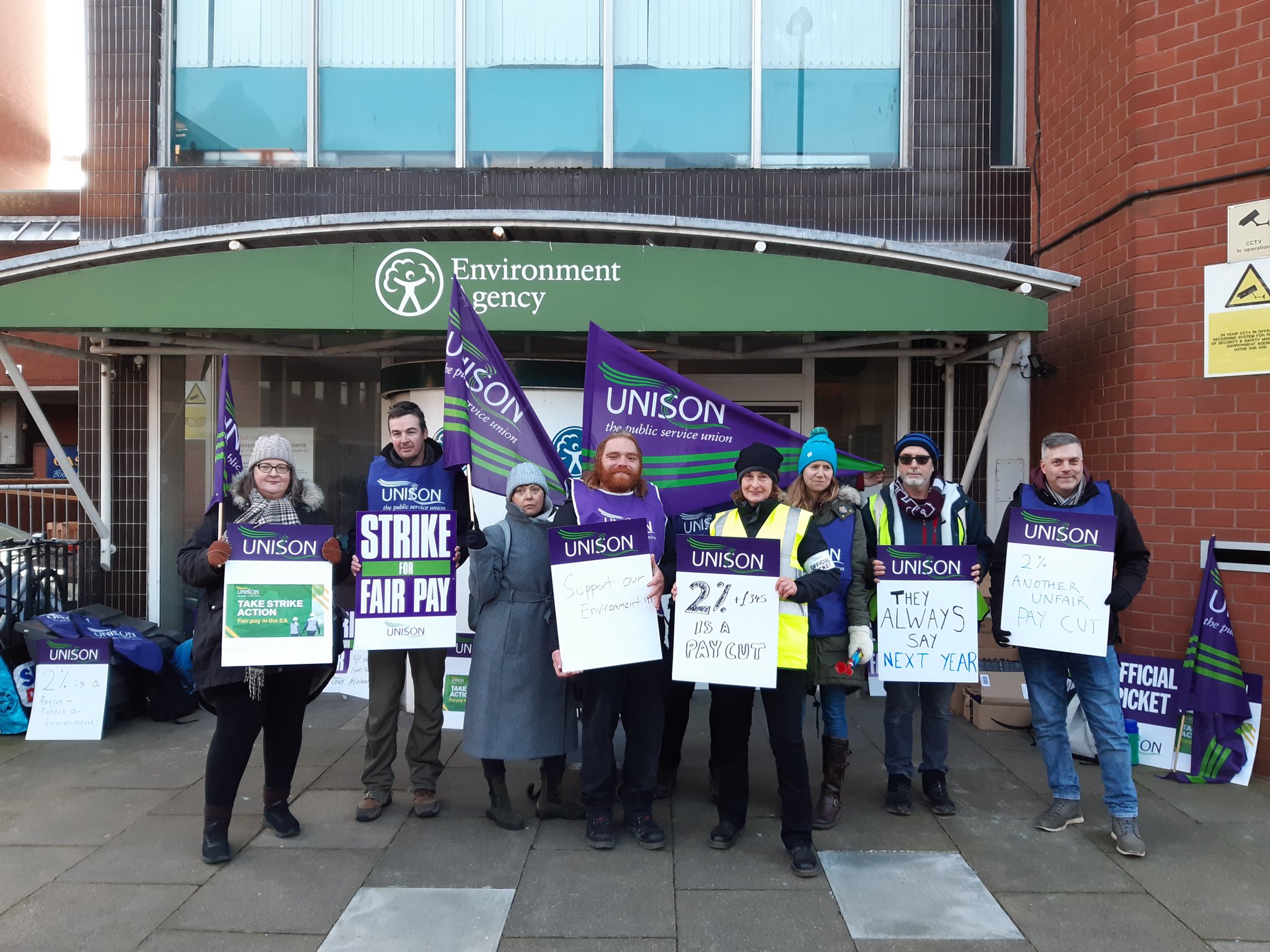 Environment agency workers begin fresh wave of industrial action ...